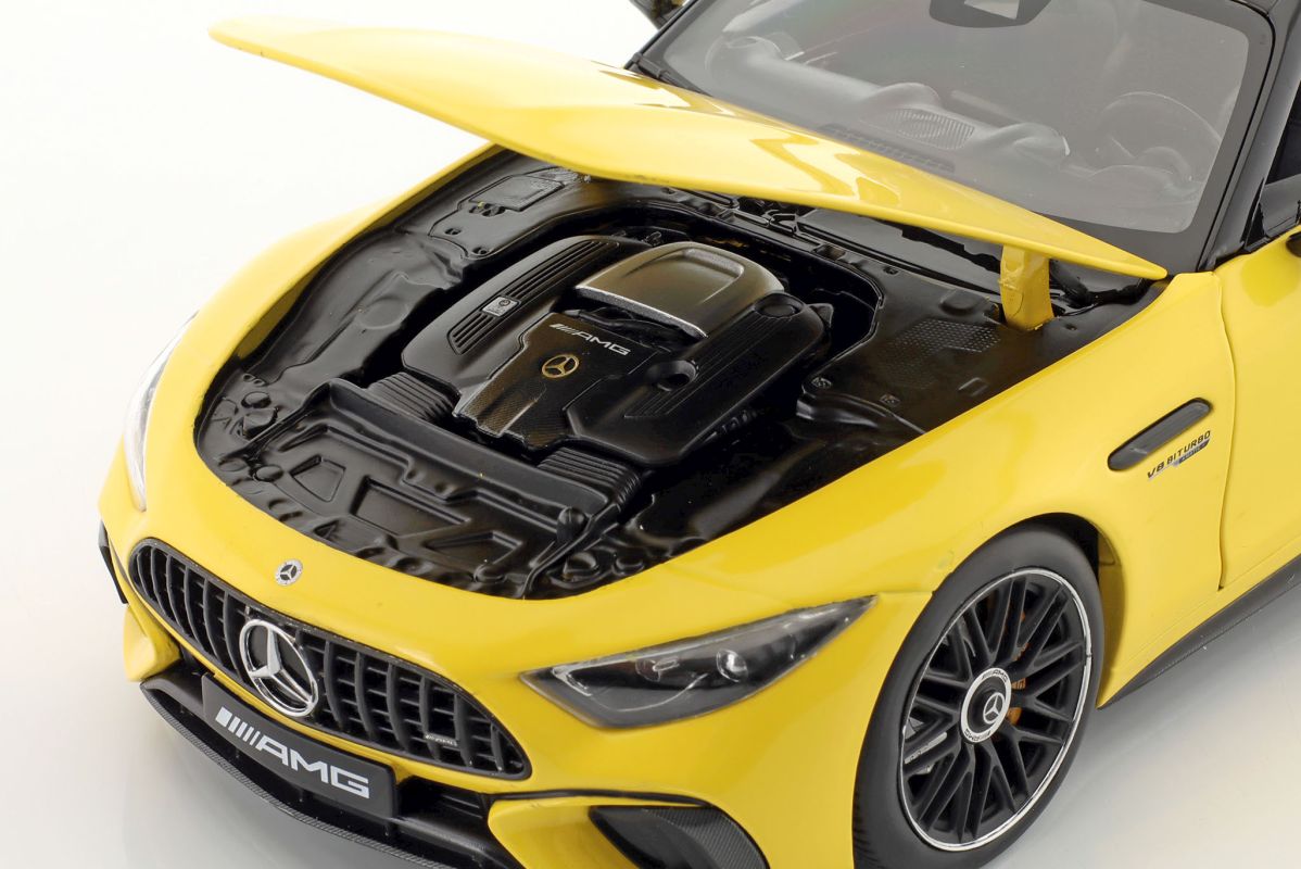 Modellauto Mercedes-Benz AMG SL 63 4Matic+ (R232) sun yellow iScale 1: ...