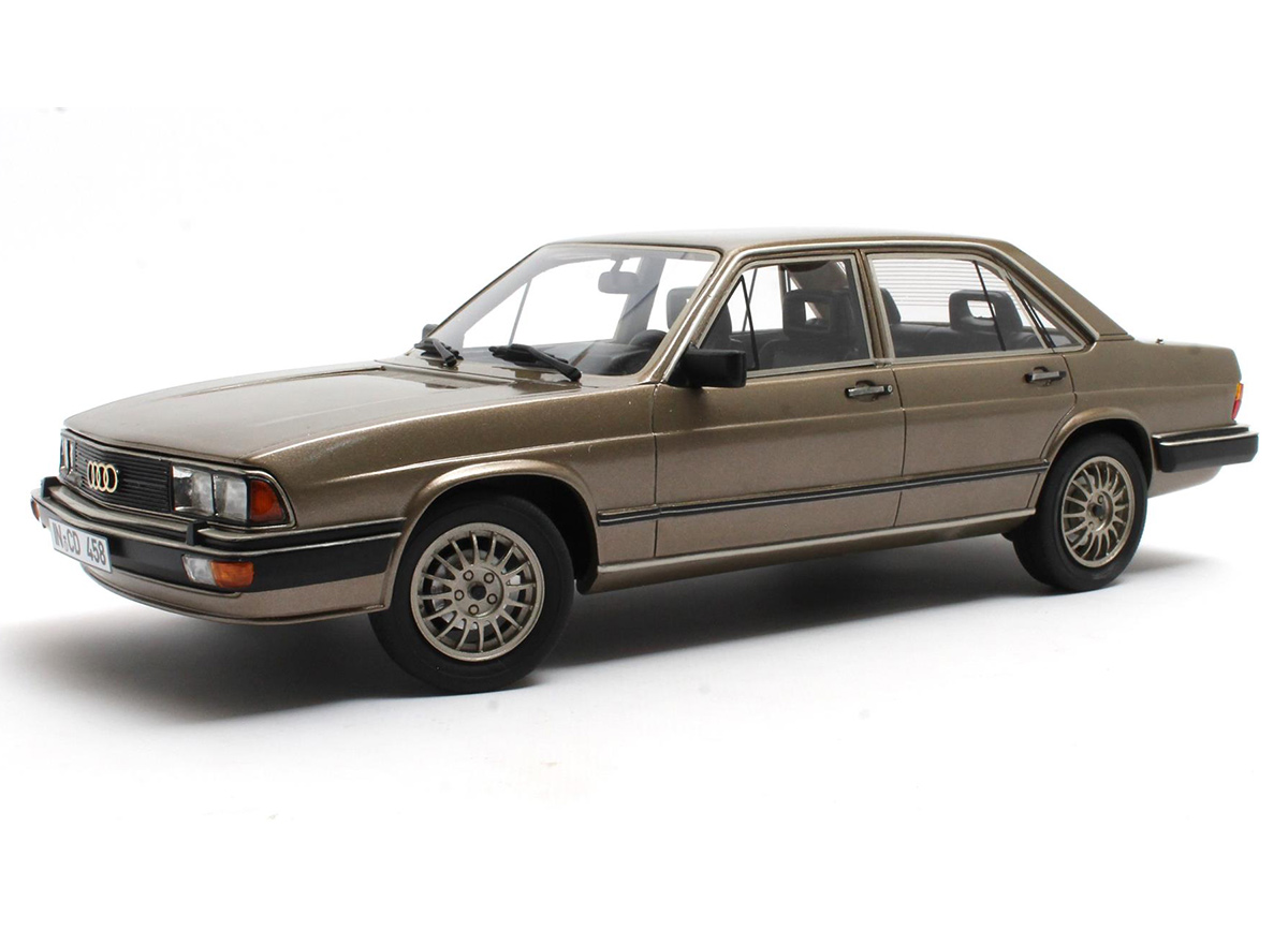 Modellauto Audi 200 5T typ 43 gold metallic 80-82 Cult Scale Models 1:18 Resinemodell (Türen ...
