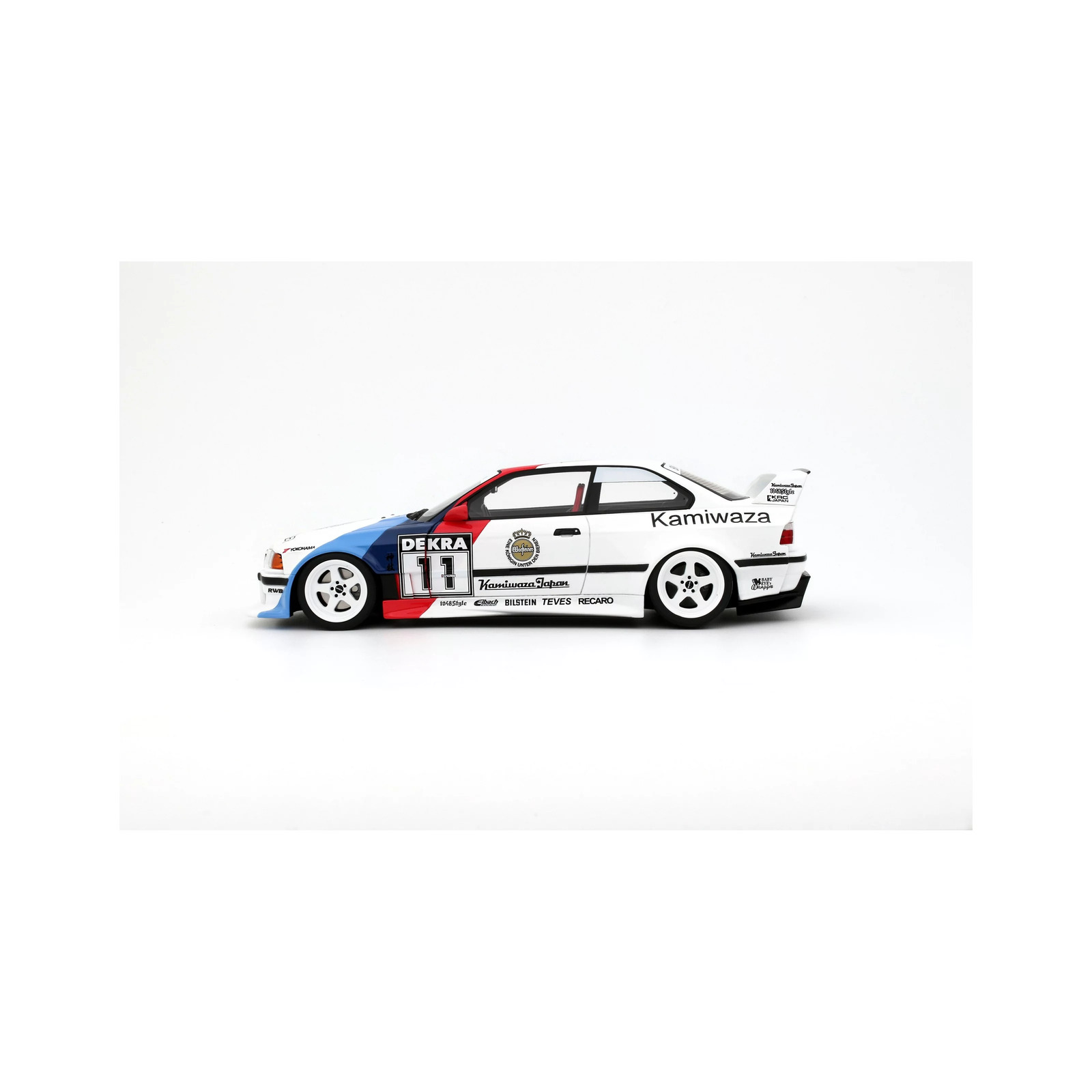 Modellauto BMW E36 KHYZYL SALEEM WHITE 2024 OttO mobile 1:18 ...